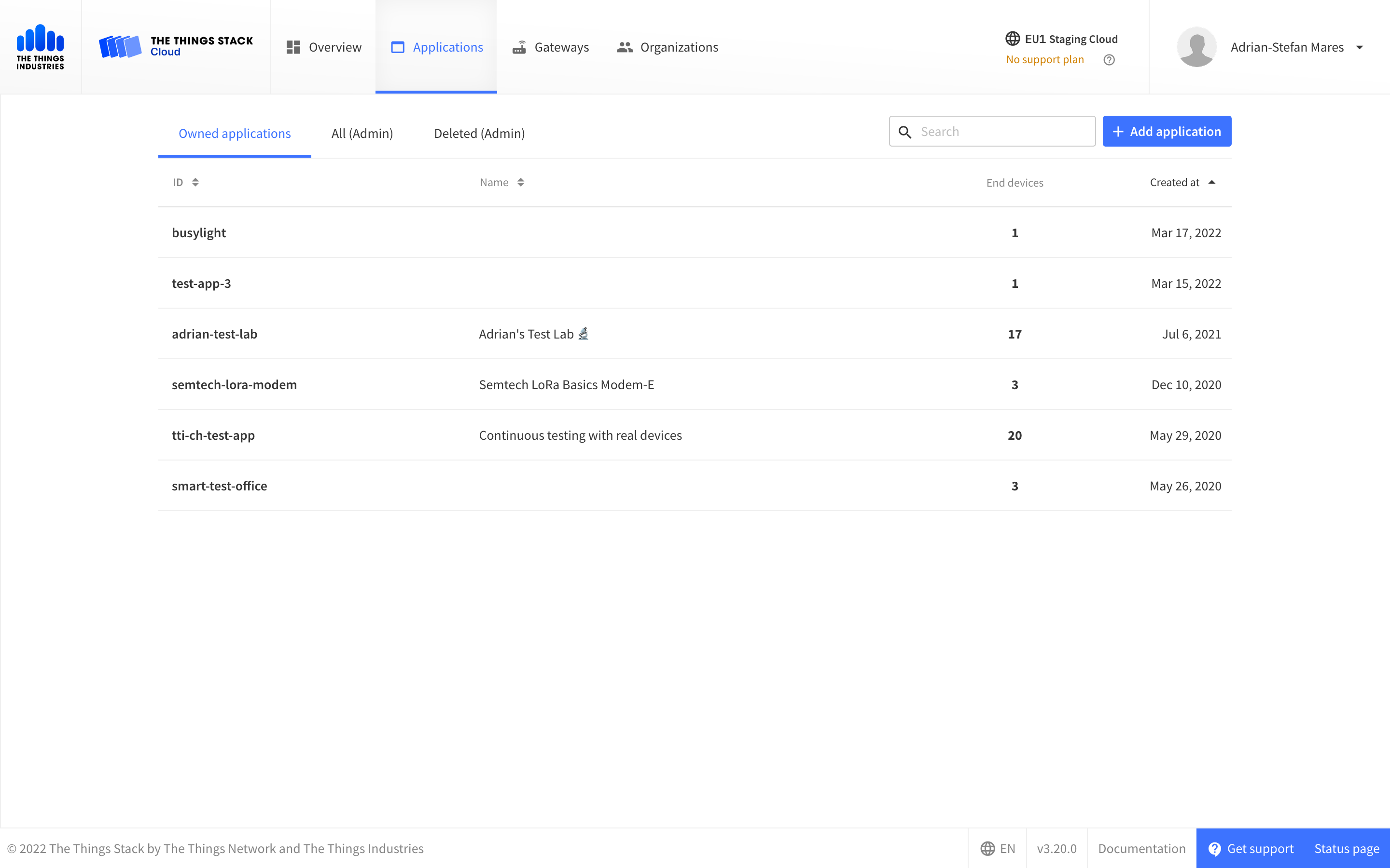 The Things Stack version 3.20 is released | The Things Industries